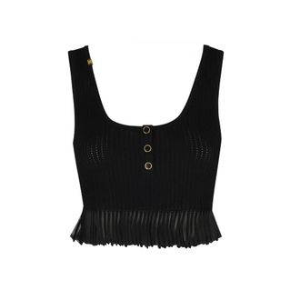 Elisabetta Franchi Damen, Oberteile, Schwarzk, XLGr&ouml;&szlig;e