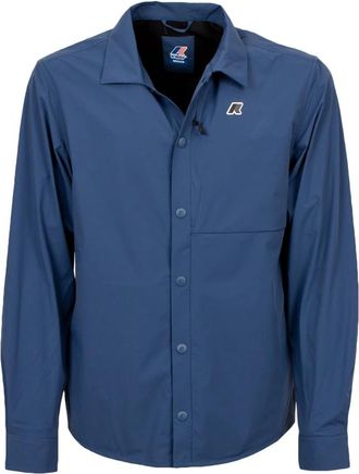 K-Way Homme, Chemises, Bleu, Taille: M Camicia Recher