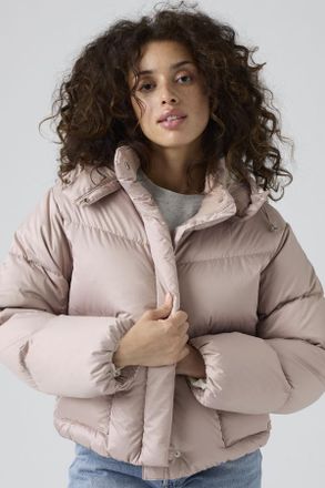 Levi's Veste Western Bubble Shortie - Femme - Rouge / Sphinx - XS