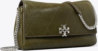 Tory Burch Gesteppte Charlie Crossbody Bag mit Kette