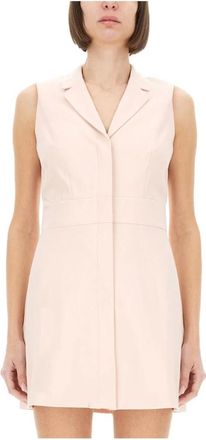 Theory Femme, Robes, Rose, Taille: 36 FR Robe &agrave; col en V