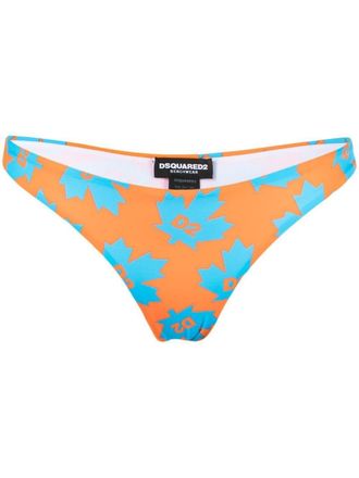 Dsquared2 Slip mit Logo-Bund - Orange