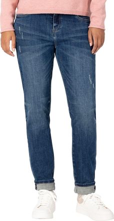 Timezone Damen Regular JolaTZ Womenshape 7/8 Jeans, Nice Blue wash, 27/32
