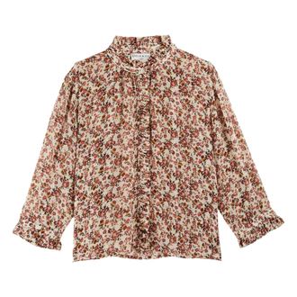 Emile Et Ida Blouse Bolina Imprim&eacute;e Coton et Soie Emile et Ida