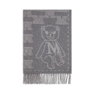 Max Mara Charme Scarf - Femme - Accessoires - Gris - Taille: ONE Size