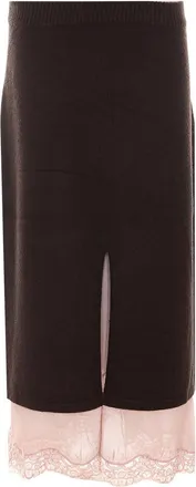 Pinko Jupe Midi - Marron