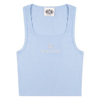 Juicy Couture Femme, Tops, Bleu, Taille: 40 FR Juicy Crown Top