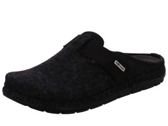 Rohde Herren Hausschuhe Pantoffeln Rodigo-H 6741, Größe:45 EU, Farbe:Schwarz