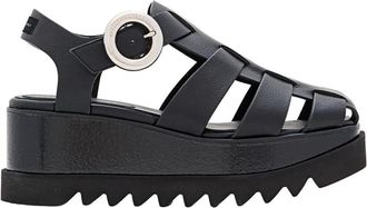 Stella McCartney Femme, Chaussures, Noir, Taille: 40 EU Elyse Platform Sandales