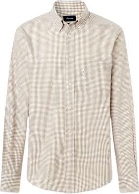 Fa&ccedil;onnable Chemise &agrave; carreaux vichy en popeline de coton