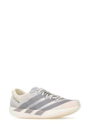 Yohji Yamamoto Unisex Light Grey Fabric Y3 Adios 9 Sneakers Chalkwhitetaumetlghsolidgrey