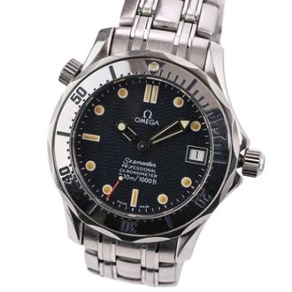 Omega Montre Pre-owned Vintage - Femme - Pre-owned - Noir - Taille: ONE Size