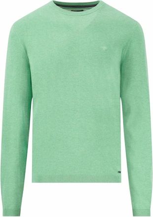 Fynch-Hatton Strickpullover mit Rundhalsausschnitt - - Knitwear - Herren - Gr&uuml;n - 2XL