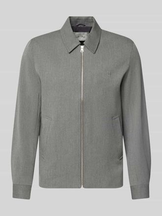 Les Deux Jacke mit Logo-Stitching Modell Como