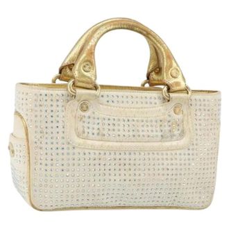 Celine Pre-owned Satin Handbag - - Pre-owned - Damen - Beige - ONE SIZE