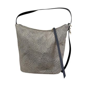 Borbonese Femme, Sacs, Beige, Taille: ONE Size Prive Secchiello Medium