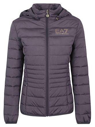 Emporio Armani Ea7 Logo Short Down Jacket