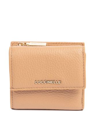 Coccinelle Metallic Soft Portemonnaie - Nude