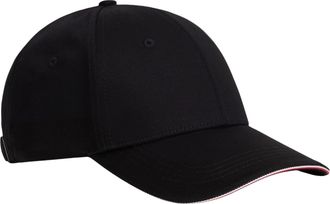 Tommy Hilfiger Herren Th Corporate Cotton 6 Panel Cap Am0am13337bds001 Verschluss, Black (Black), Einheitsgr&ouml;&szlig;e
