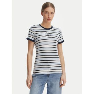 Guess T-Shirt W6GI18 K3040 Blau Classic Fit