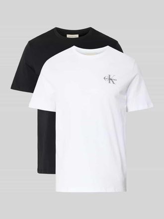 Calvin Klein Jeans T-Shirt mit Rundhalsausschnitt und Logo
