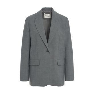 ottod'Ame WHI Dg6174 Blazer - - Jackets - Damen - Grau - 2XS