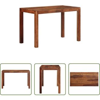 vidaXL vidaXL Massivholz Tisch - Esstisch 120x60x76 cm Massivholz Akazie