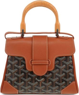 Goyard mini sac à main Saigon - Marron