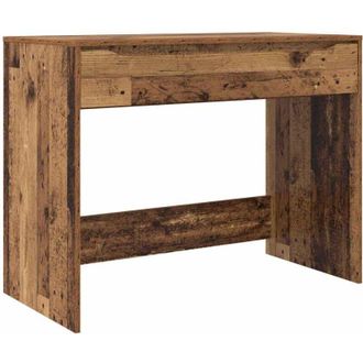 vidaXL Schreibtisch Altholz 100 x 50 x 78 cm Holzwerkstoff vidaXL
