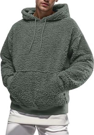 Generic Sweat a Capuche Homme Hooded Sweatshirt Sweats &agrave; Capuche Fleece Homme et Femme Plus Taille Europ&eacute;enne pour Automne et Hiver