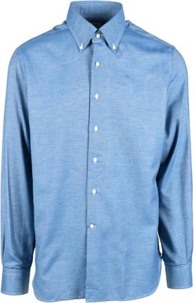 Alessandro Gherardi Homme, Chemises, Bleu, Taille: 3XL Casual Shirt
