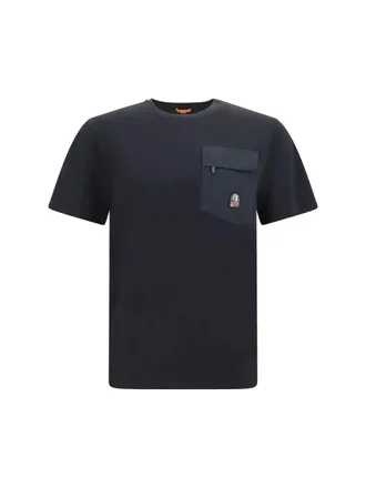 Parajumpers Mens T-Shirt Mojave Black Cotton T-Shirts And Polos