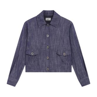 Pence 1979 Ambra Overshirt - - Jackets - Damen - Blau - S