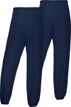 Hanes Herren Jogginghose, EcoSmart Best Sweatpants f&uuml;r Herren, Herren Athletic Lounge Pants mit Cinched Cuffs, Marineblau, 2 St&uuml;ck, 3XL