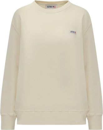 Autry Femme, Sweatshirts et sweats &agrave; capuche, Beige, Taille: 44 FR SweaT-shirts