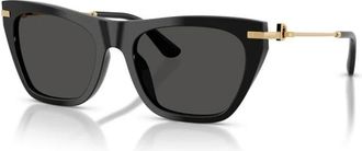 Dolce & Gabbana Femme, Accessoires, Noir, Taille: 55 MM Lunettes de soleil