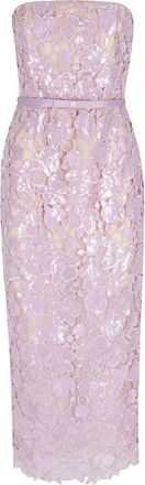 Retrof&ecirc;te Femme, Robes, Rose, Taille: 40 FR Rowena Midi Dress