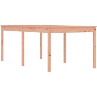 vidaXL Gartentisch 203,5x100x76 cm Massivholz Douglasie - Holztisch - Gartentisch - Esszimmertisch - Terrassenm&ouml;bel - Gartenm&ouml;belset