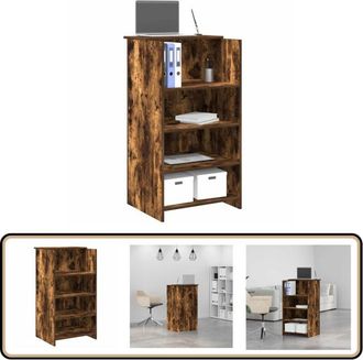 vidaXL vidaXL Empfangstheke R&auml;uchereiche 55x50x103,5 cm Holzwerkstoff