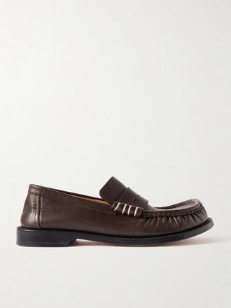 J.W.Anderson Mocassins En Cuir - Marron