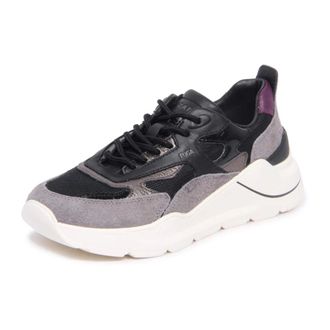 D.A.T.E. Fuga Hairy Black Schuhe - - Shoes - Damen - Schwarzk - 37 EU