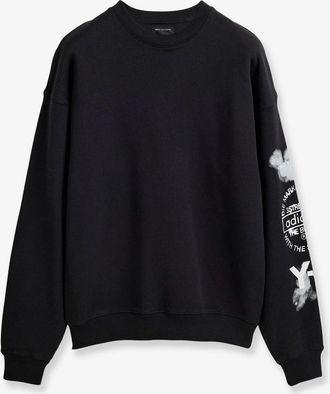 Yohji Yamamoto Gfx Crew cotton sweatshirt - ADIDAS Y-3 - gender_Man
