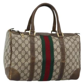 Gucci Pre-owned Boston Bag - - Pre-owned - Damen - Braun - ONE SIZE