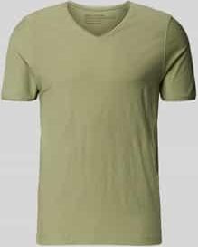 Mc Neal T-Shirt mit V-Ausschnitt