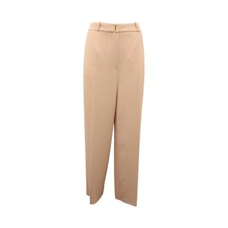 Elisabetta Franchi Essentials Wollhose Creme - - Trousers - Damen - Beige - XS