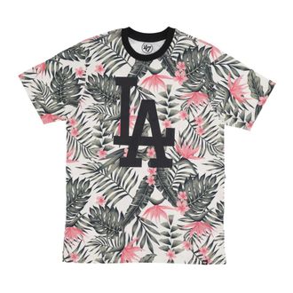 47 Brand Homme, Tops, Multicolore, Taille: XL Floral Repeat Echo Tee