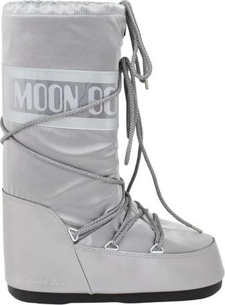 Moon Boot Femme, Chaussures, Gris, Taille: 39 EU Icon Glance Snow Bottes