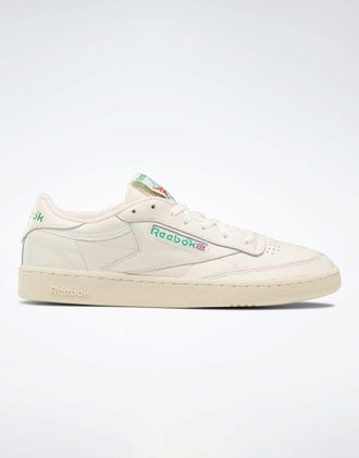 Reebok Club C 85 - Vintage-Sneaker in gebrochenem Wei&szlig;
