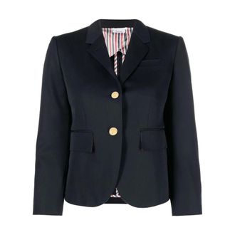 Thom Browne Femme, Vestes, Bleu, Taille: 36 FR Accessories