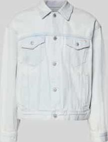 Calvin Klein Jeans Regular Fit Jeansjacke aus reiner Baumwolle Modell 90S BLEACHOUT